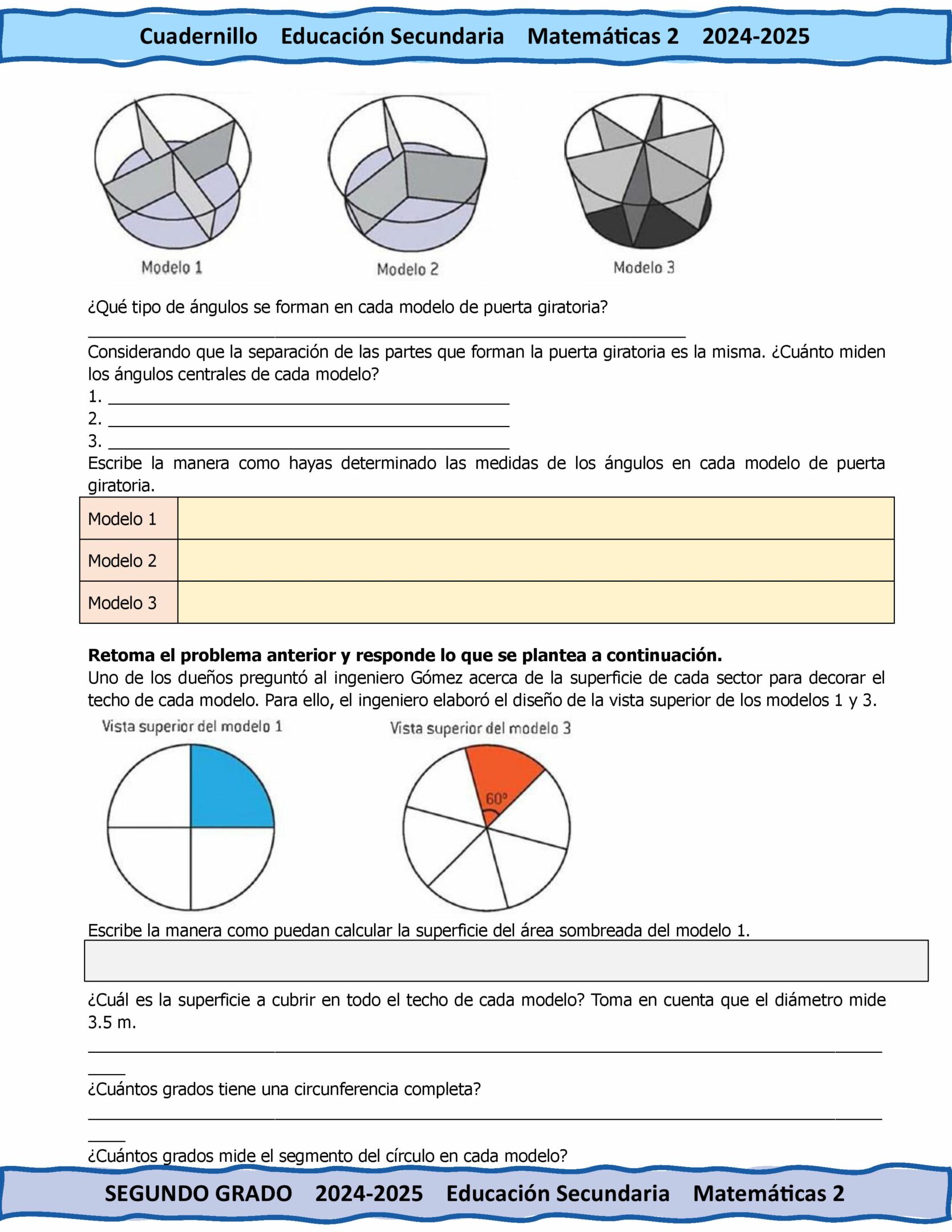 Programa Analítico Anual MATEMÁTICAS 2, Secundaria 2º (Ciclo Escolar ...