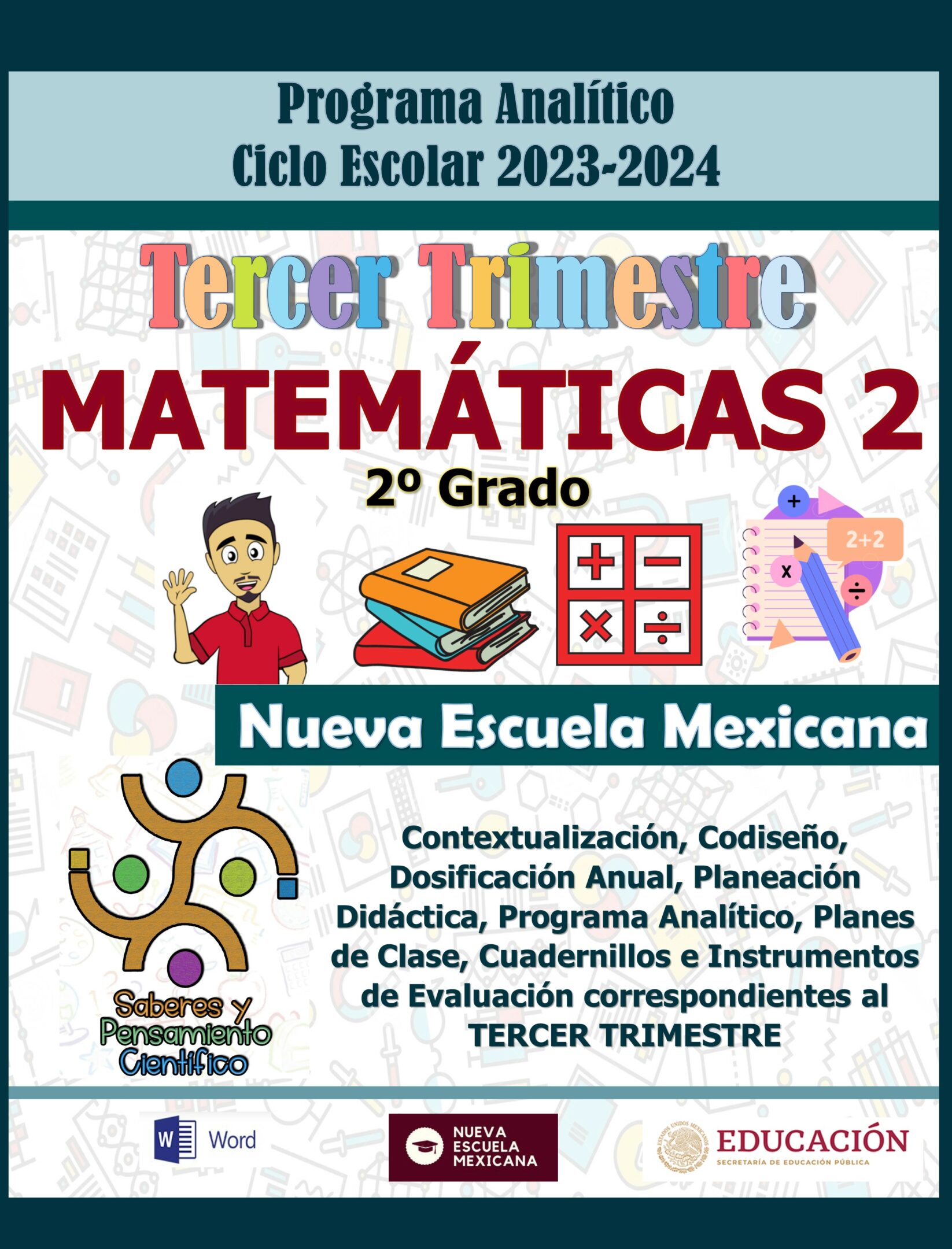 TERCER TRIMESTRE Programa Analítico MATEMÁTICAS 2 Secundaria 2º (Ciclo ...