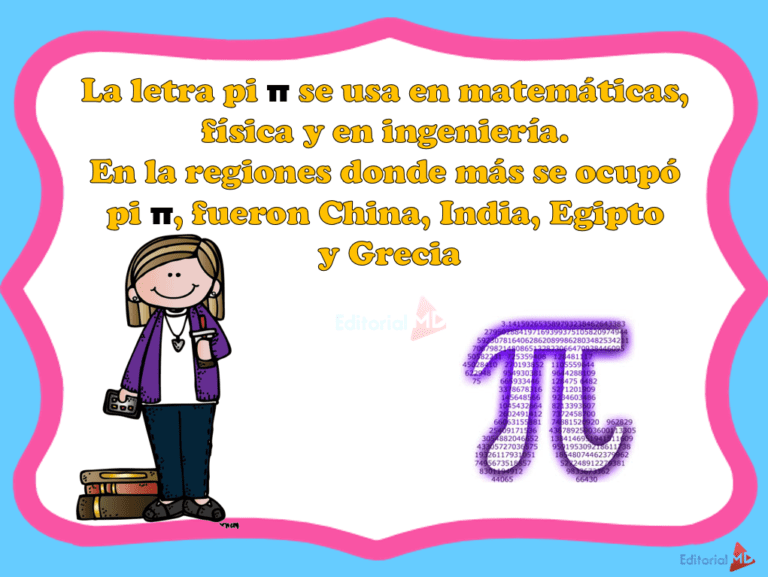 ¿Qué es el Pi? Para Niños de Primaria