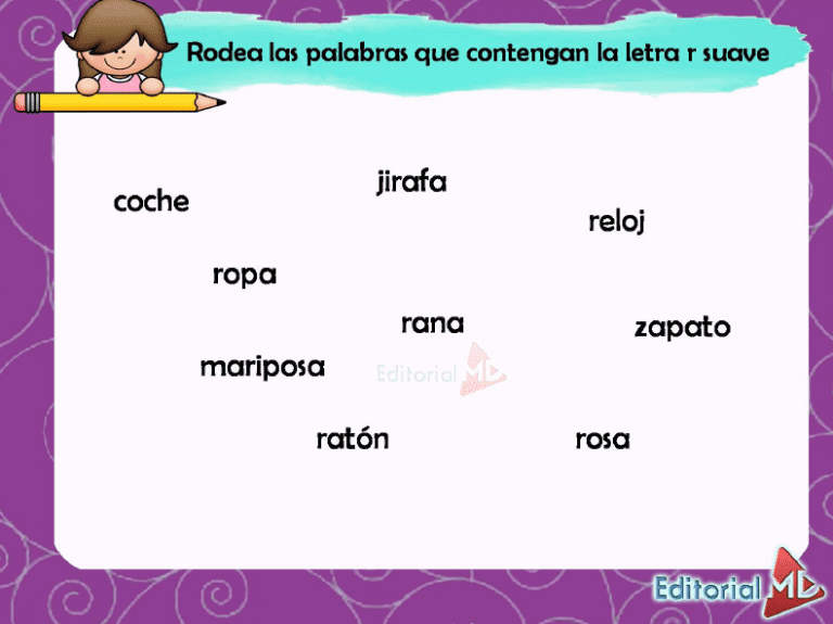 Palabras con r - rr Para Niños | 2020