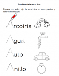 Aprendiendo las Vocales con Trazos