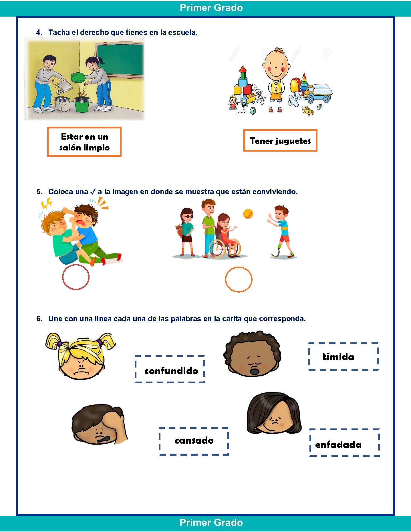 Examen De Diagnstico Del Primer Grado Del Ciclo Escolar