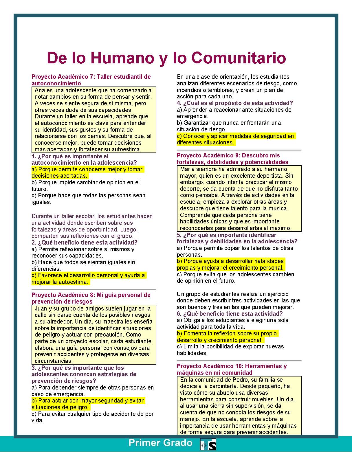 Examen De Ingles Primer Grado Bloque I En 2020 Examen Exámenes 2do