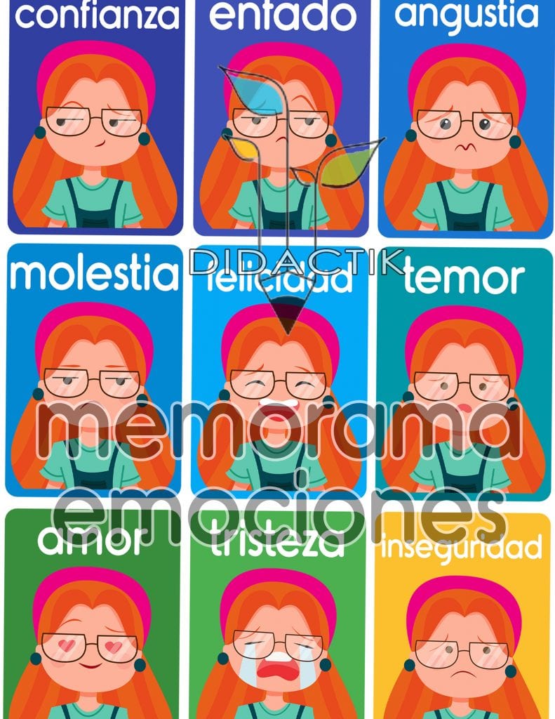 Memorama de Emociones para Niños 2020 en PDF