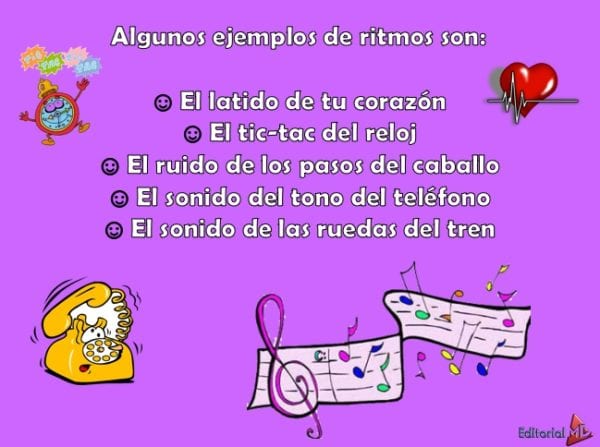 El ritmo Para Niños de Primaria y Preescolar El ritmo Para Niños de Primaria y Preescolar