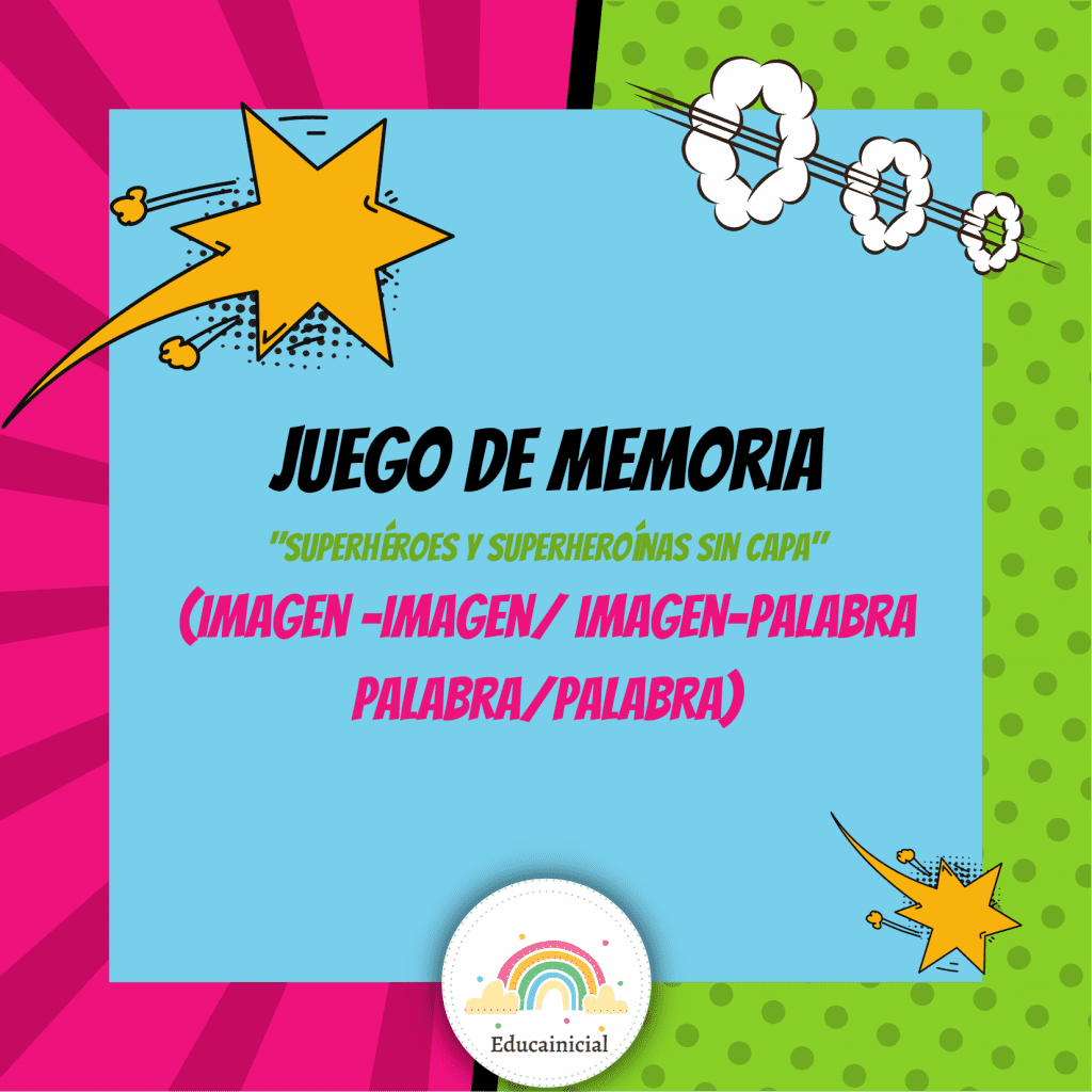 Memoramas Para Niños Para Imprimir