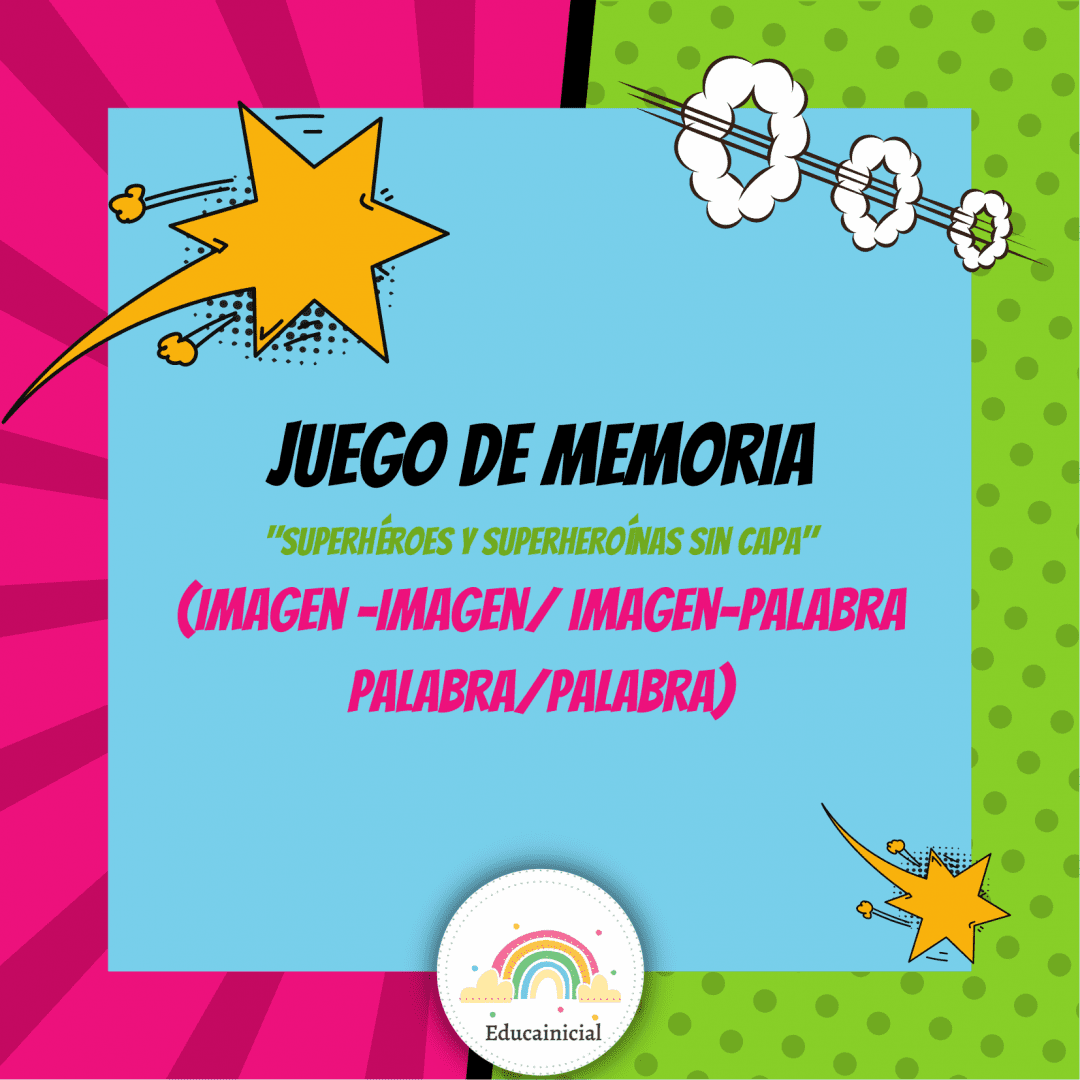 Memoramas Para Niños Para Imprimir