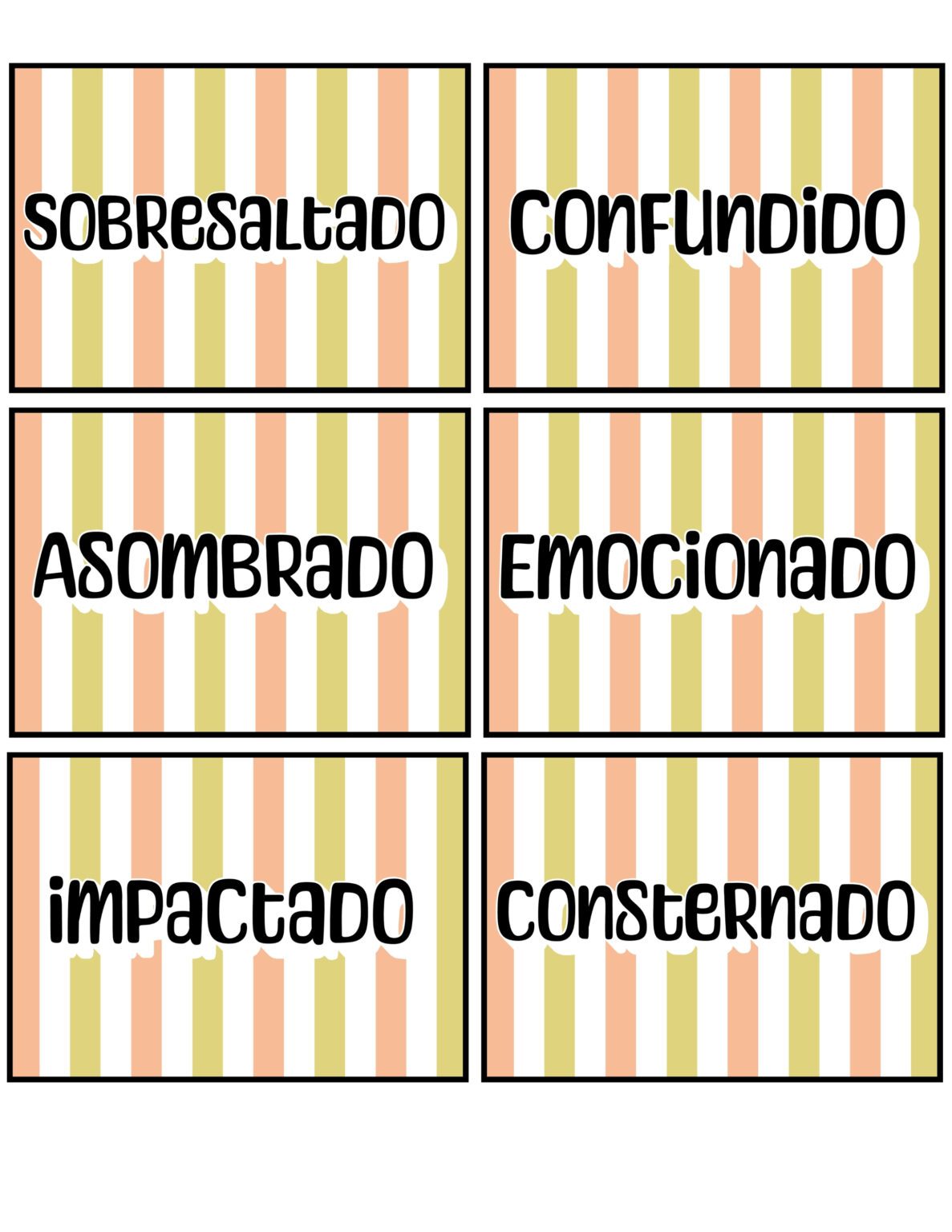 Familia de emociones