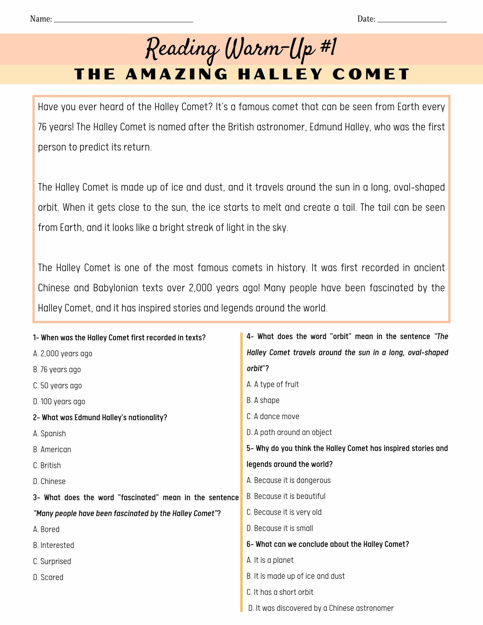 100 Lecturas de Comprensión Lectora en Inglés