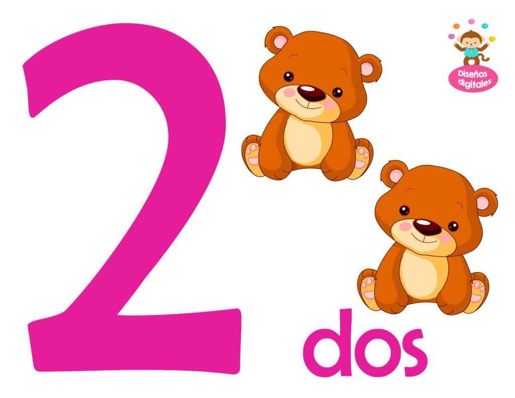 Tarjetas de números Para Imprimir