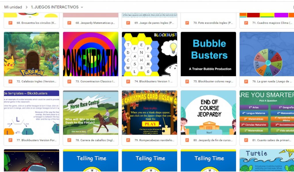 Colección 200 Juegos interactivos en POWER POINT