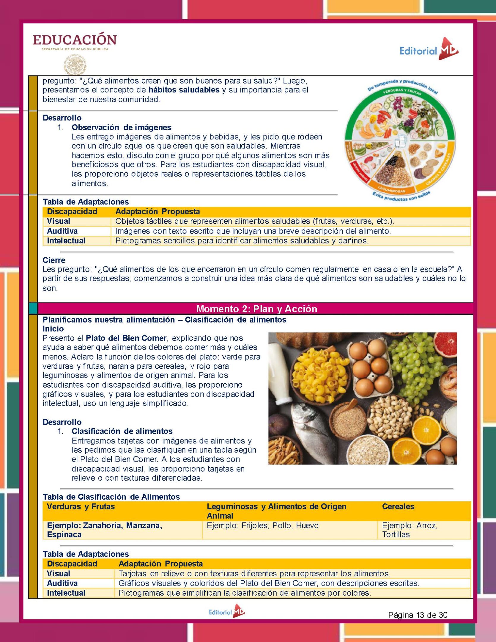 Programa Analítico CAM 3° Grado de Primaria NEM (2025 – 2026)