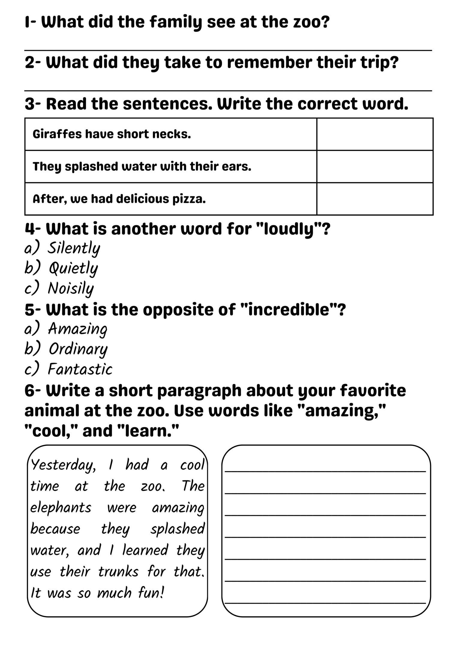 50 Lecturas en Inglés para Tercer Grado de Primaria