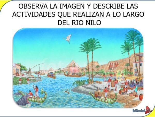 El río Nilo + Actividades para imprimir | Editorial MD