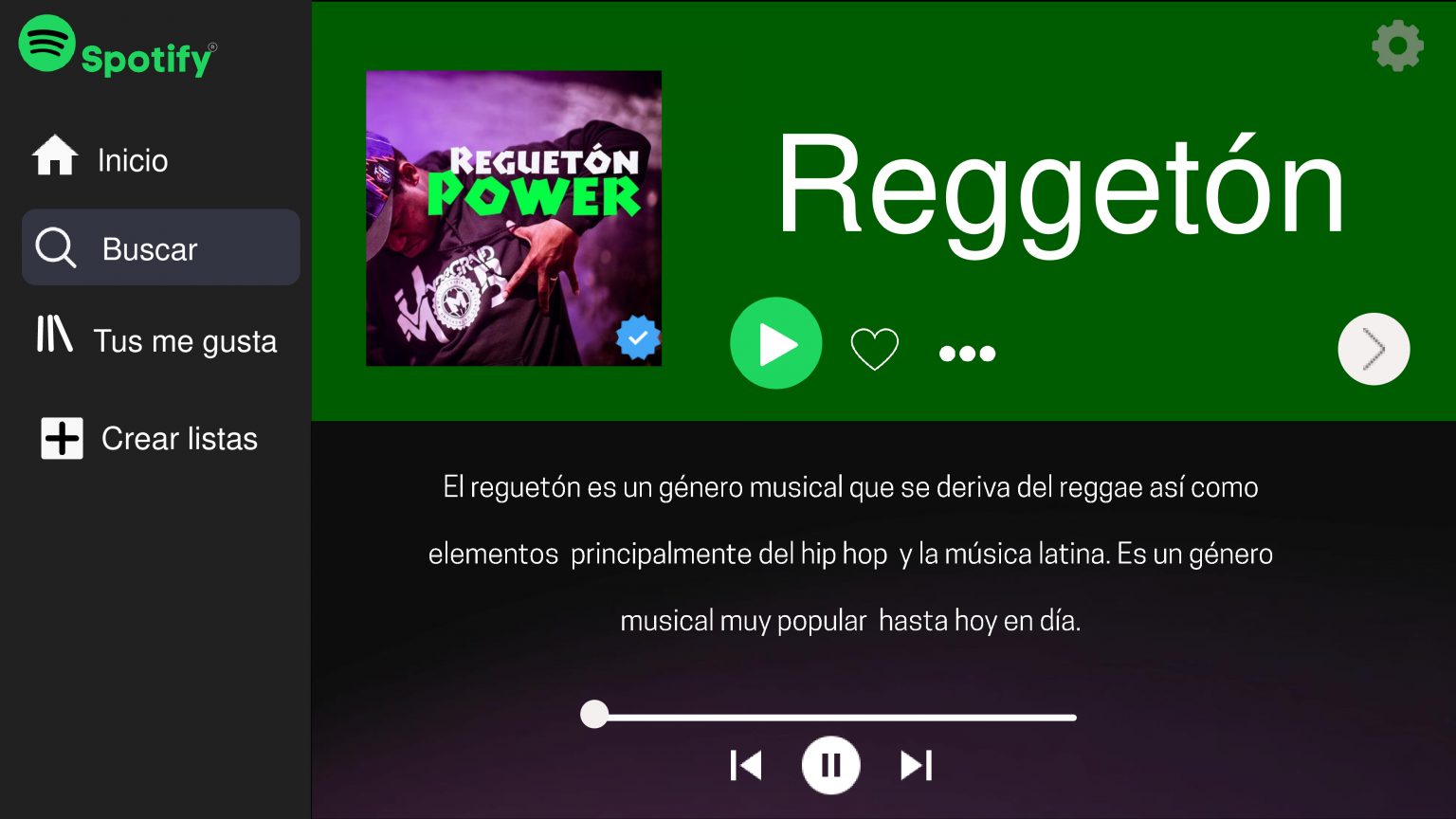 Actividad Didáctica My Playlist | PowerPoint (editable) SPOTIFY
