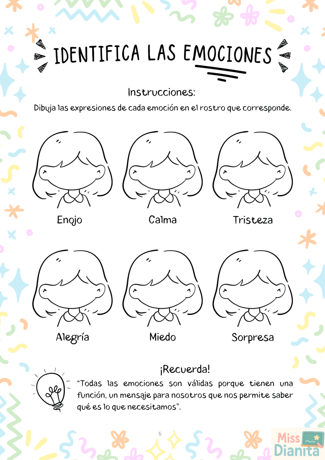 Cuadernillo Actividades Educación Socioemocional