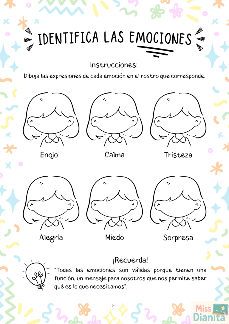 Cuadernillo Actividades Educación Socioemocional