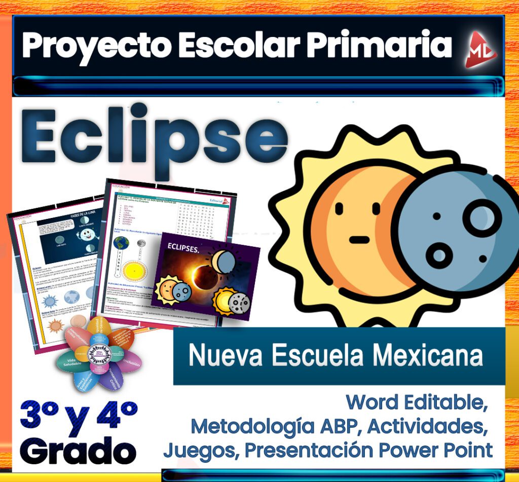 Proyecto Escolar Eclipses “El Día que amaneció dos veces” (3° y 4° Grado Primaria)