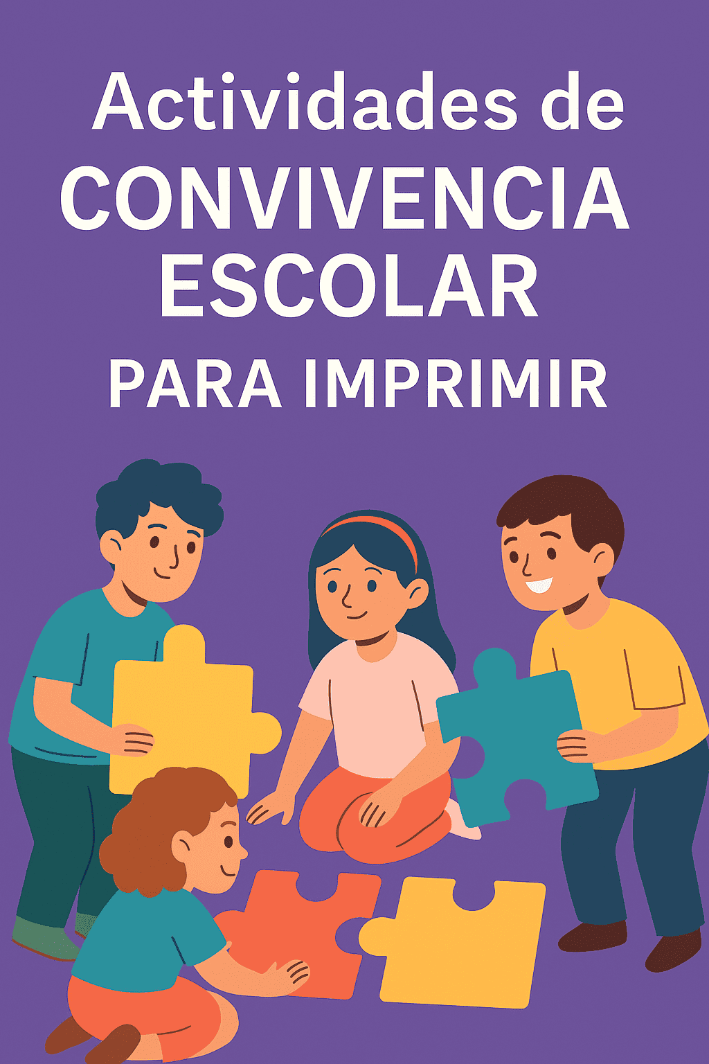 Actividades de Convivencia Escolar para Imprimir | Recursos