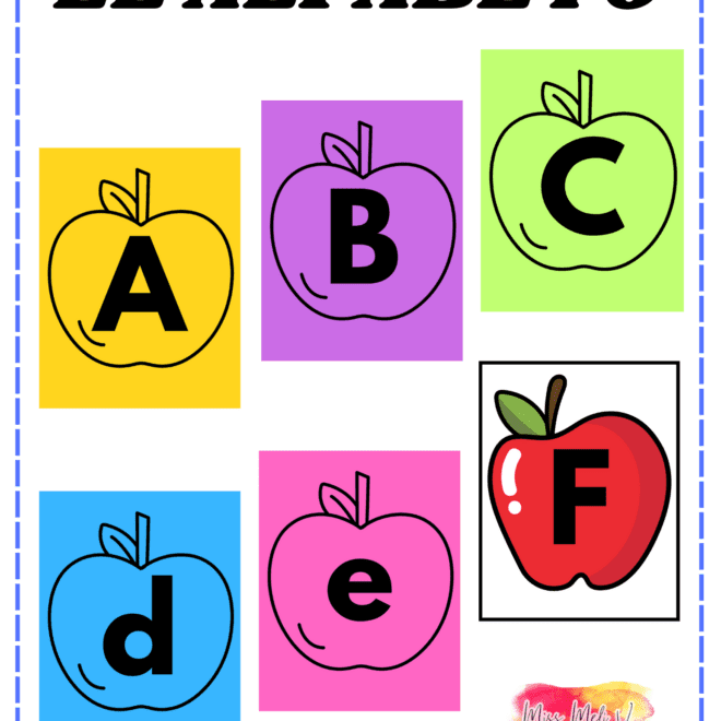 El Alfabeto Imprimible Para Niños