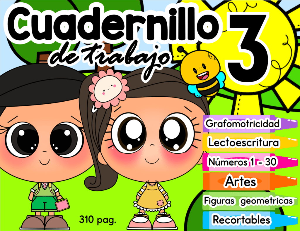 CUADERNILLO DE TRABAJO 3 PREESCOLAR 3 2024