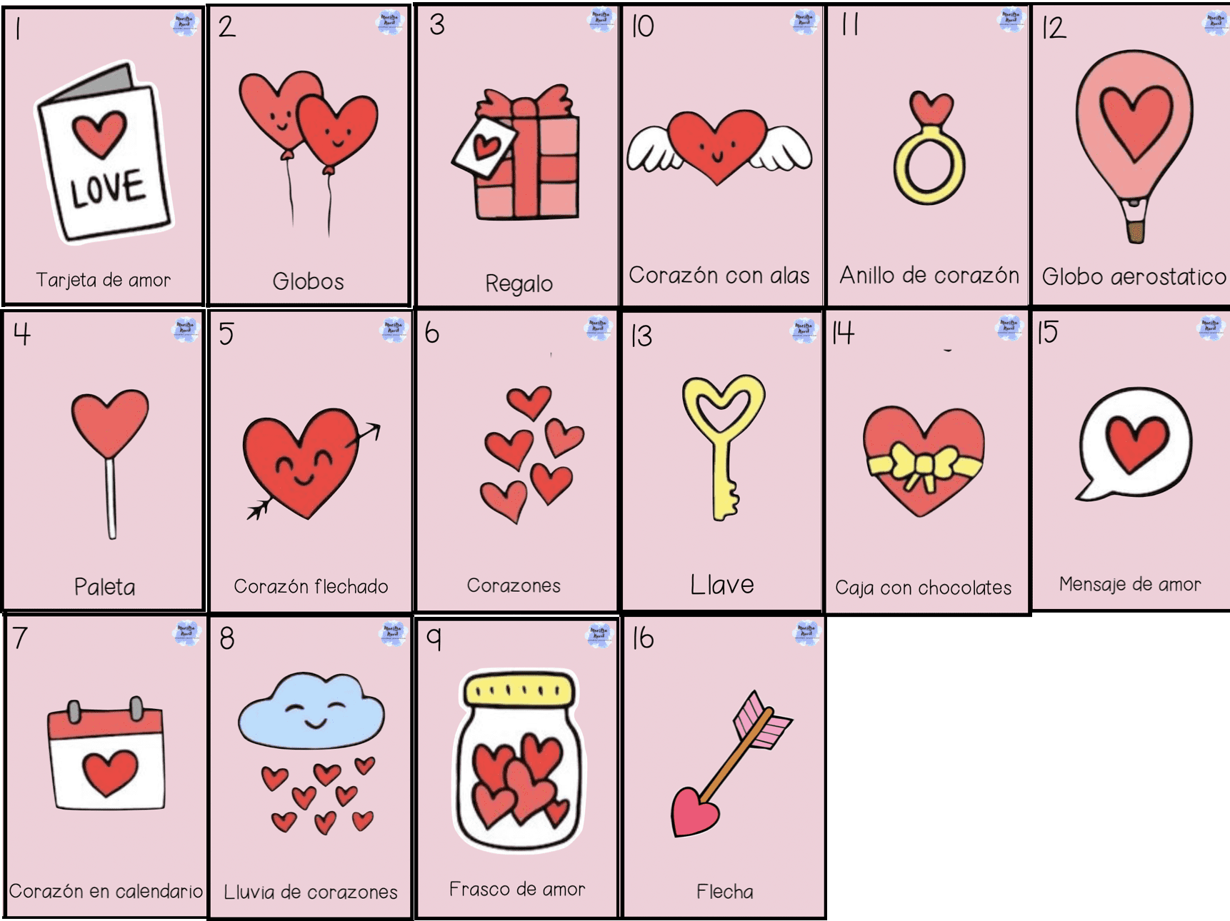 Lotería de San Valentín (14 de Febrero)