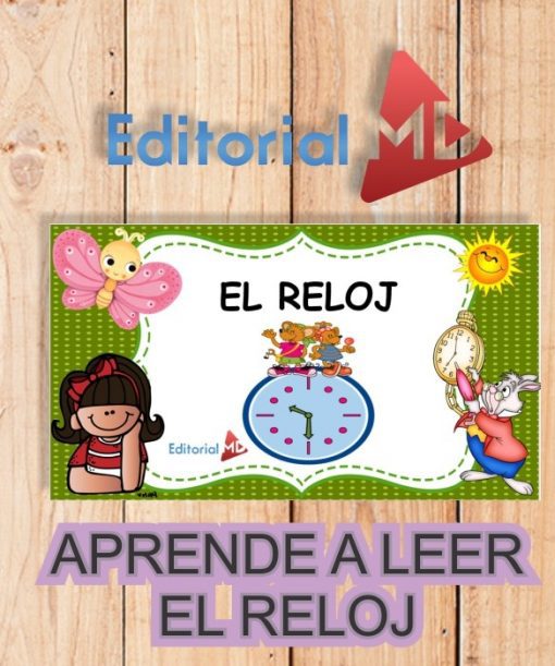 30 Fichas Para Enseñar A Leer El Reloj a los Niños para Imprimir