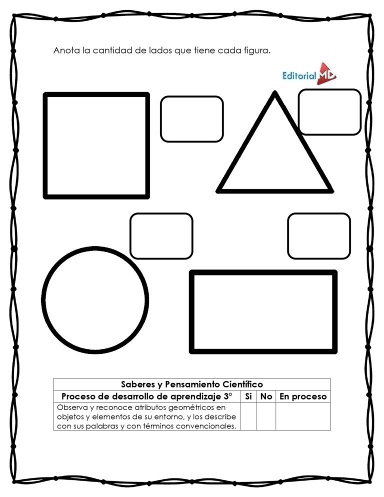 Cuadernillo de Trabajo para Trabajar Figuras y Cuerpos Geométricos