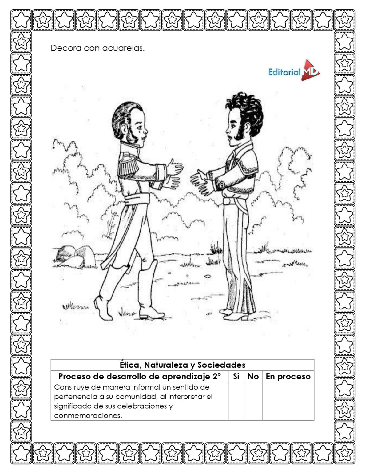 Hojas de Trabajo de la Independencia de México