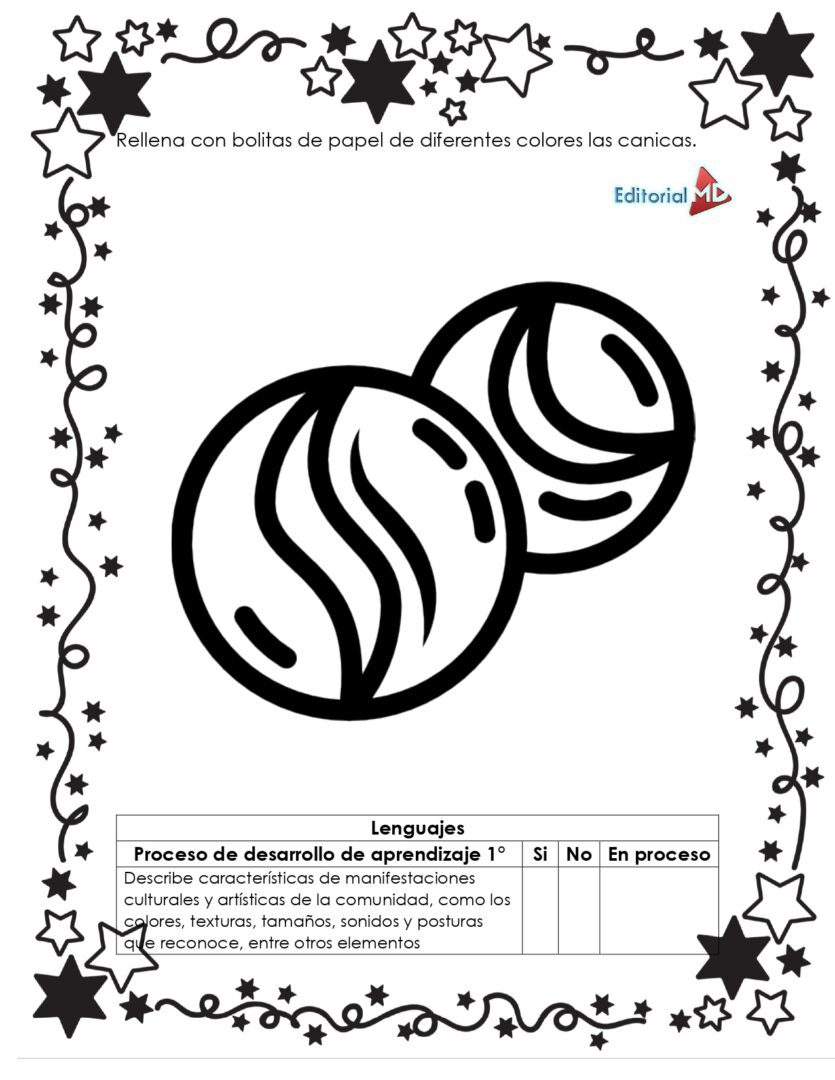 Hojas de Trabajo de los Colores