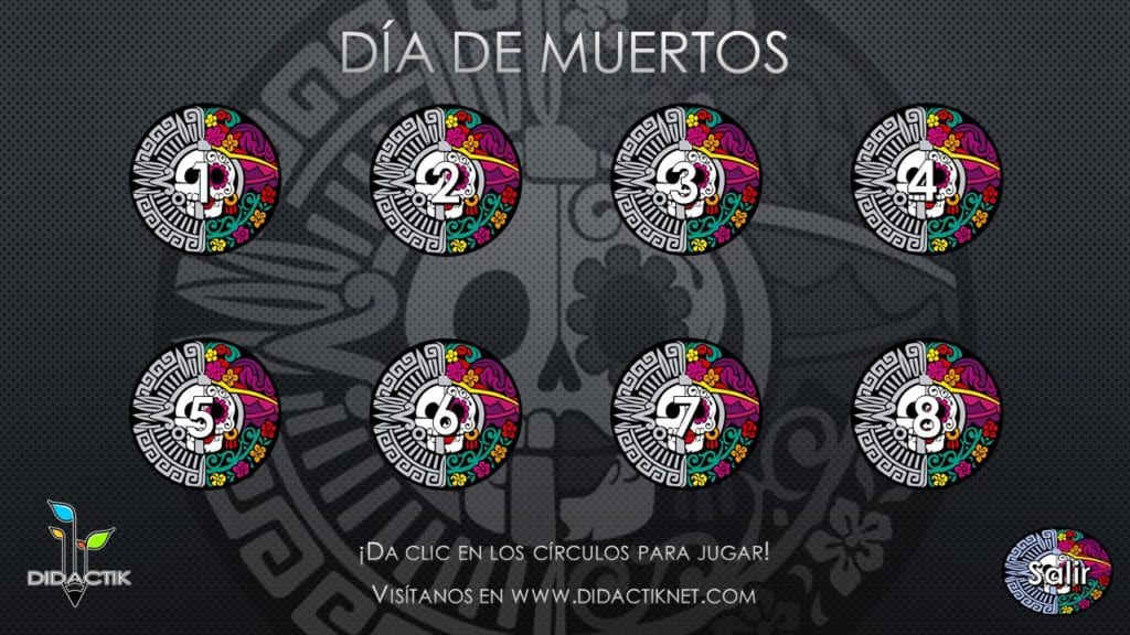Juego Virtual Día de Muertos