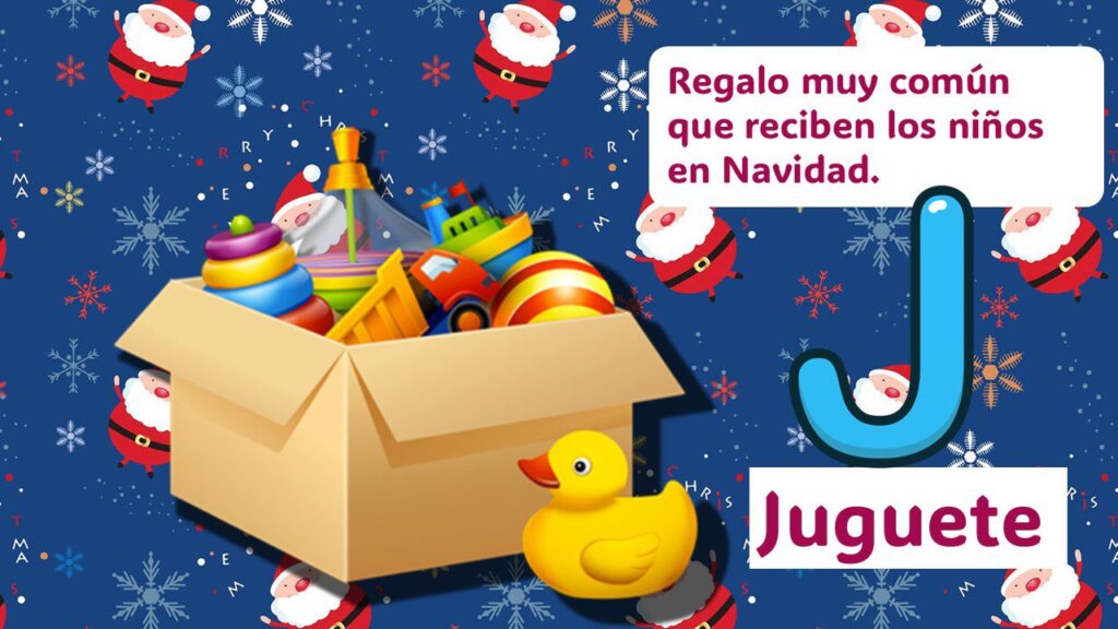 Paquete Editable de PowerPoint: Abecedario Navideño