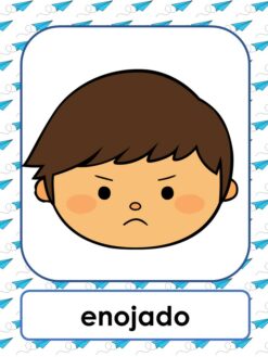Tarjetas Didácticas Para Trabajar las Emociones Para Niños