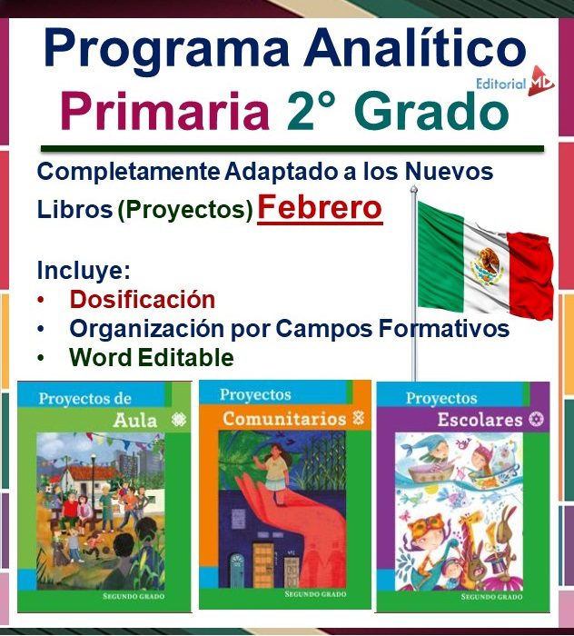 Planeación de Febrero Segundo Grado de Primaria 2023 – 2024 NEM