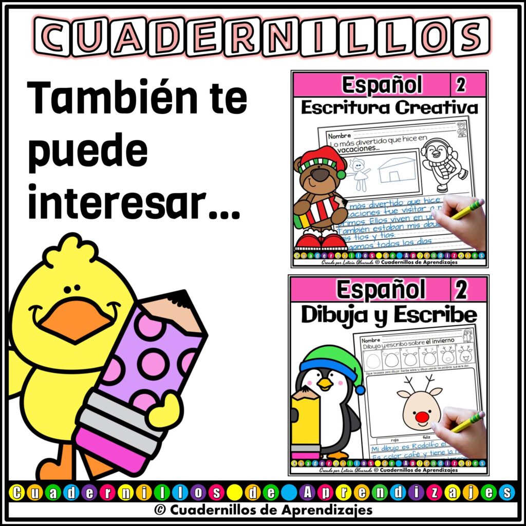 Dibuja y Escribe Primavera Adjetivos Descriptivos