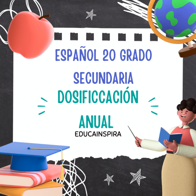 Dosificación anual Español 2o grado (secundaria)