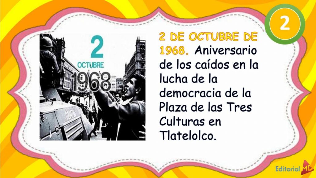 Efemérides de Octubre en México Para Niños