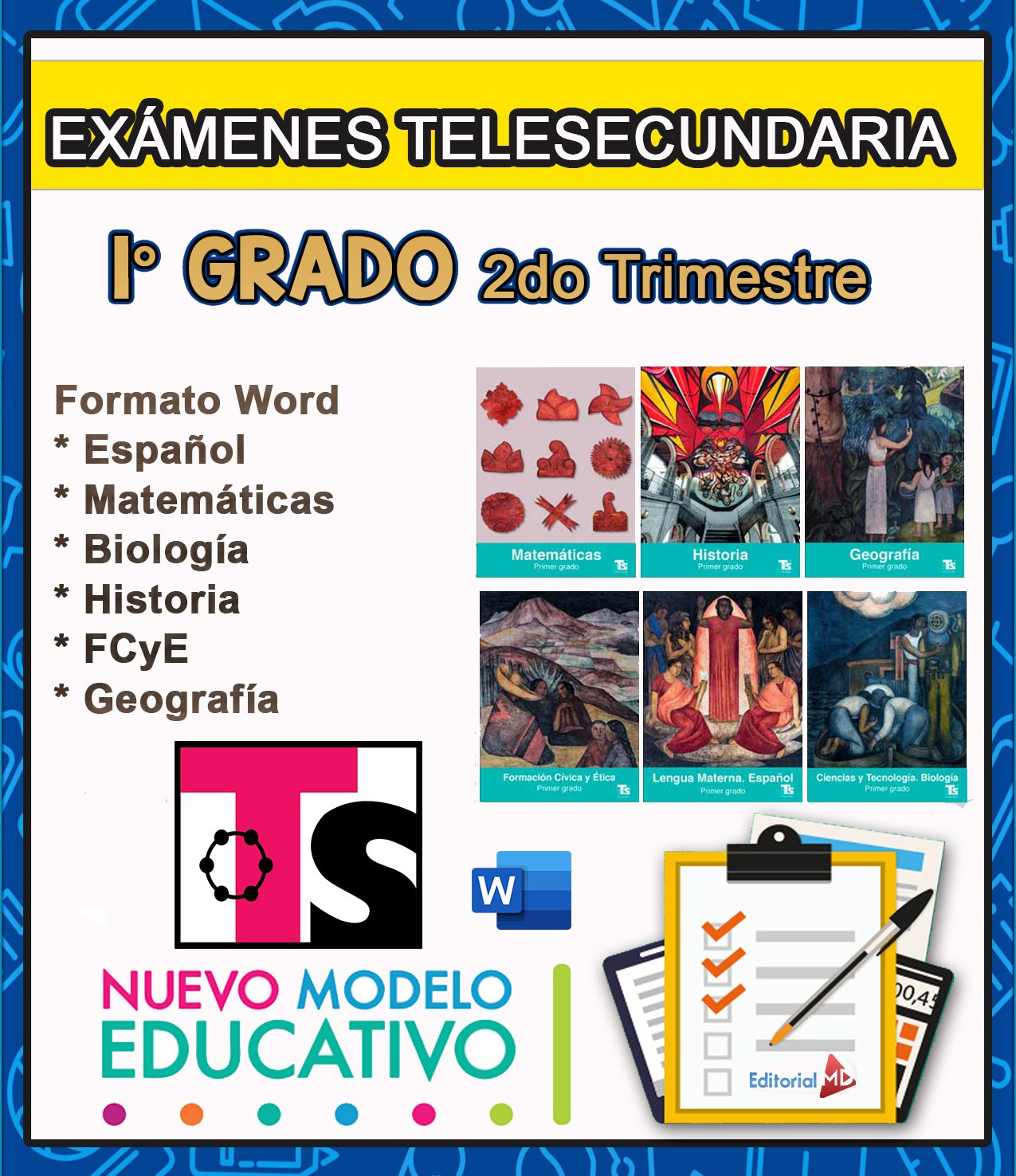 A+ recursos gratuitos para los exámenes trimestrales de secundaria