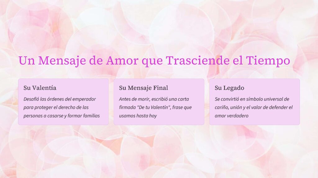 Presentación PowerPoint "Día del Amor y la Amistad" – HISTORIA DE SAN ...