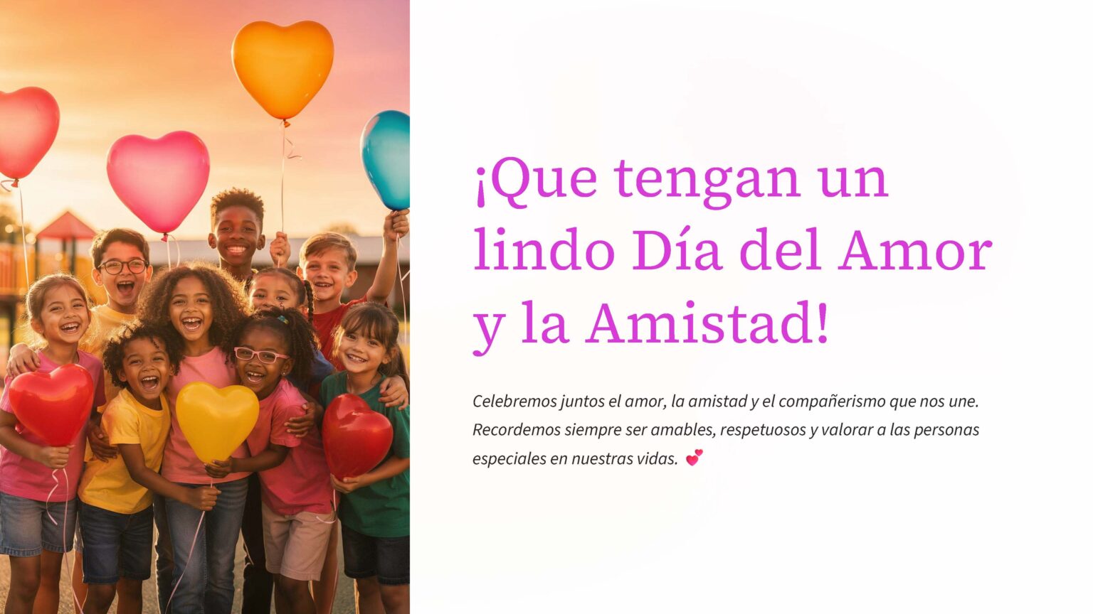 Presentación PowerPoint "Día del Amor y la Amistad" – HISTORIA DE SAN ...