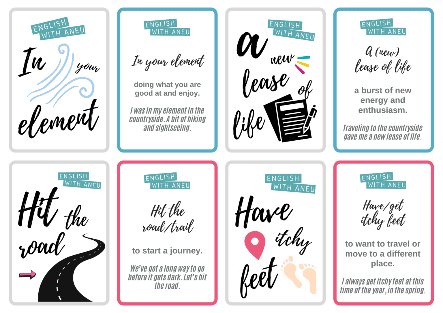 Holiday Idioms Flashcards Holiday Idioms Flashcards