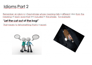 Idioms part 2 ((Most common phrases or expresions used in English)