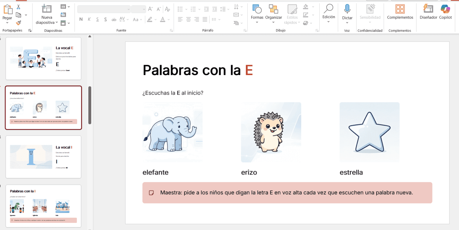 Kit Didáctico para Identificar Vocales de Forma Lúdica – Preescolar 2°