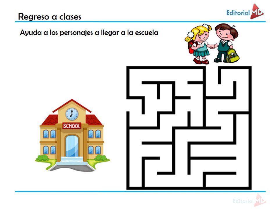 Regreso a Clases Material para imprimir de Preescolar