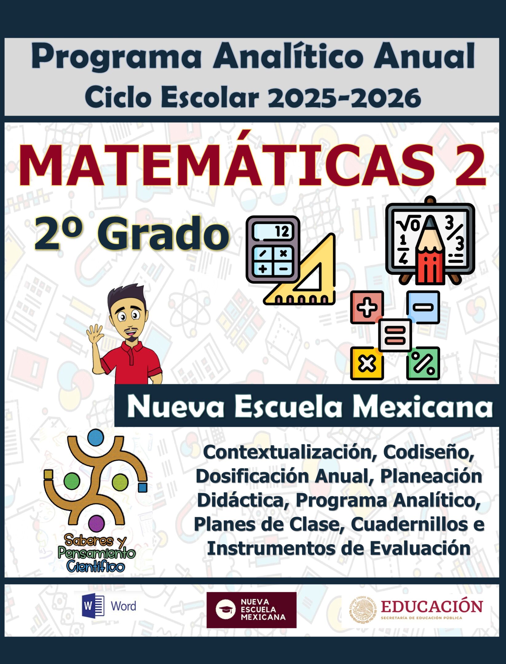 Programa Analítico Anual MATEMÁTICAS 2, Secundaria 2º (Ciclo Escolar ...