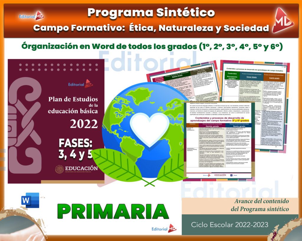Programa Sintético de Estudios Campo Formativo Ética, Naturaleza y ...