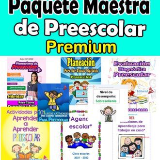 Material para maestras de Preescolar 2024 - 2025 (NEM)