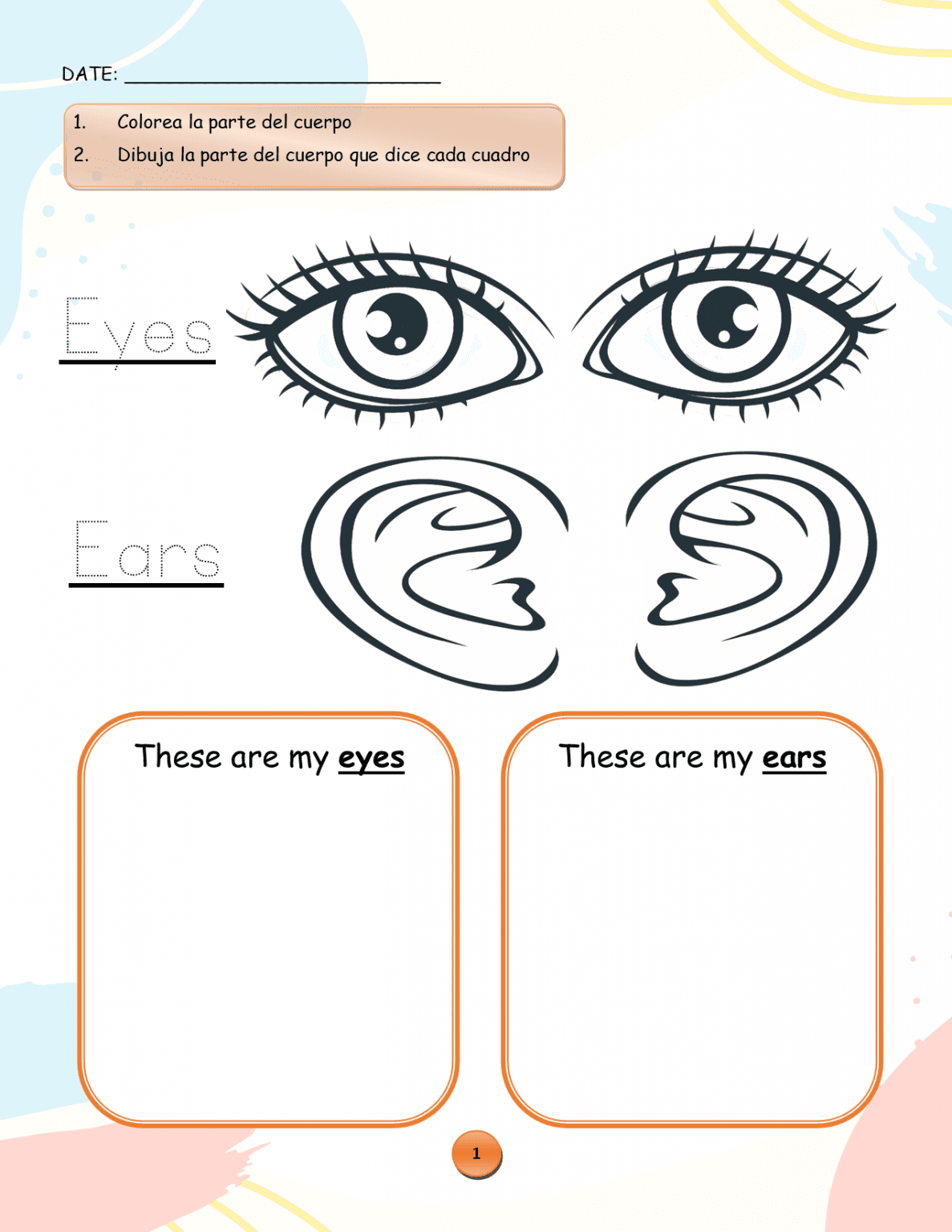 Guias de inglés para preescolar