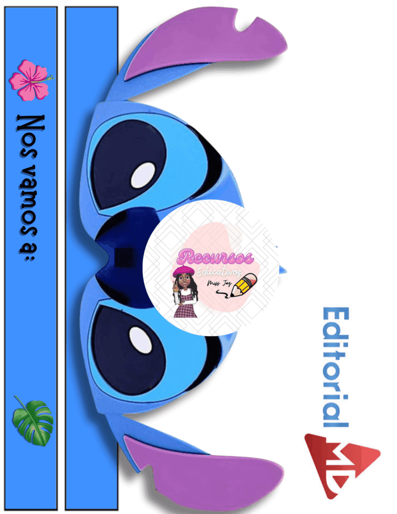 Corona de Fin de Ciclo Escolar “Stitch: ¡Nos vamos a…!”