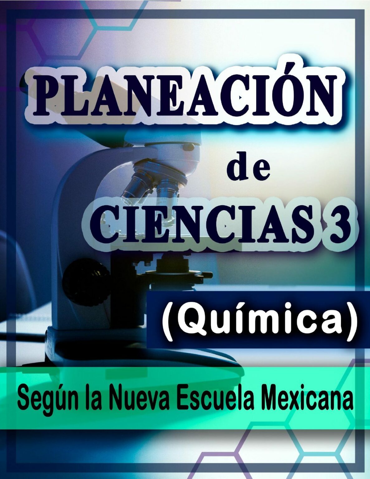 Planeación anual de Química, Secundaria. (Nueva Escuela Mexicana) 2025-2026
